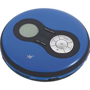 Amazon.com: Coby Blue Personal CD Player With Digital PLL AM/FM Radio ...
