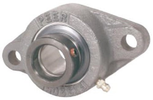 Relubricable Peer Bearing FHFT207-23G 2 Bolt Flange Unit 1-7/16 Bore ...