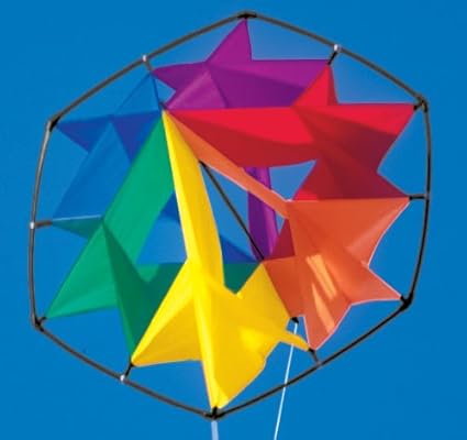 Amazon.com: New Tech Kites Facet Box Kite: Toys & Games