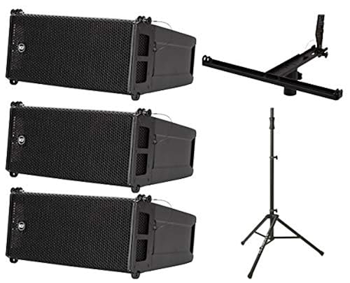 3X RCF HDL 6-A + Pole Mount Kit + Air Powered Speaker Stand in Oman ...