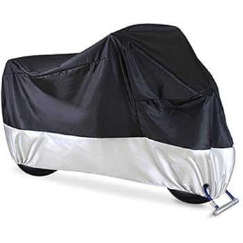 Amazon.com: HANSWD Motorcycle Dust Cover Waterproof Uv Cover For Yamaha ...