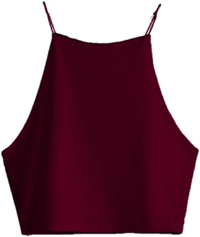 Buy Prachipersonalized Women Regular Maroon Crop Top (7A2C_&P_Maroon ...