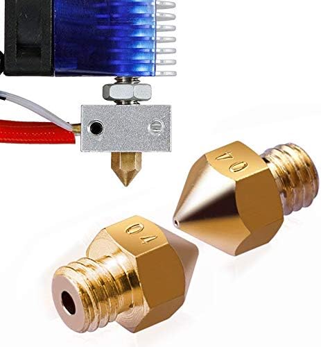 LHKJ 3D Printer Nozzles 0.4mm MK8 Nozzles 7 PCS 3D Printer Nozzles fit ...