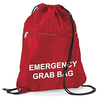 Workplace Fire Warden Backpack Kit - Printed Red Documents & Equipment ...