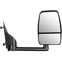 Amazon.com: ECCPP Textured Towing Manual Right Side Mirror Passenger ...