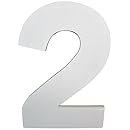 Large Foam Numbers - 24" Inch - 2 Feet Tall (Number - 2) - - Amazon.com
