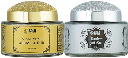 Hamidi Solo Collection Luxury Ahsas Al Hub Oud Muattar 60g & Al Mas ...