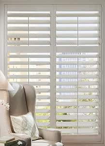 Amazon.com: SHUTTERS-Plantation- Interior Window Covering - Durable ...