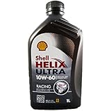 Shell Helix Ultra Racing 10w60 Olio Auto 100% sintetico 1 Litro €/lt 10 ...