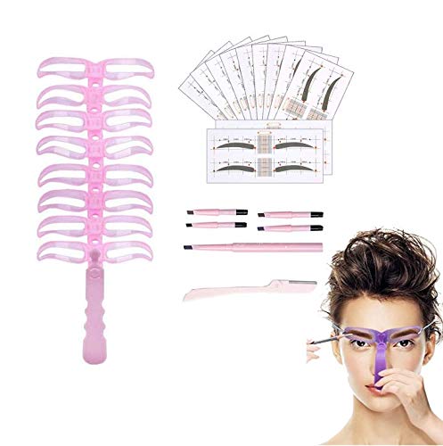 Buy Eyebrow Drawing Template Eyebrows Grooming Stencil Kit Eyebrow 