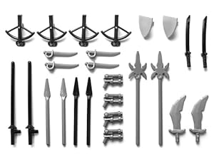 Amazon.com: Lego Weapons - Pack of 26 Weapons for Lego Minifigures ...