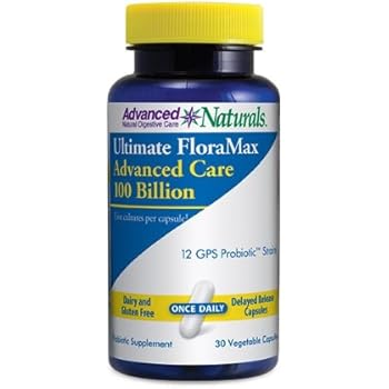 Amazon.com: Advanced Naturals Ultimate Floramax 150 Billion Caps, 30 ...
