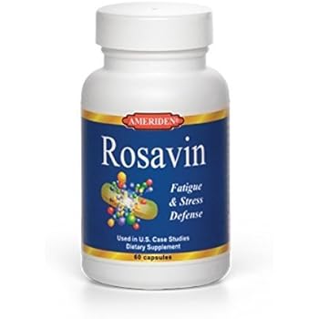 Amazon.com: Rosavin -Siberian Rhodiola rosea 60 V-capsules 100mg ...
