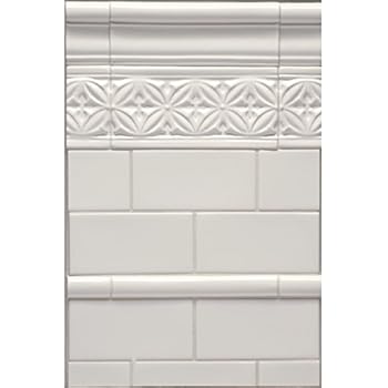 White 3x6 Artisan Handmade look, Subway Tile, Undulated tile ...