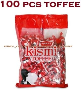 Planet 007 Parle Kismi Toffee Candy 232 gm Pack-100 pcs inside Milk ...
