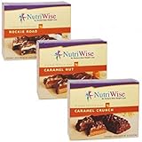 Amazon.com: NutriWise - Variety Pack Diet Bars | Gluten Free, High Protein, Low Fat, Low Sugar ...