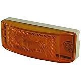 Amazon.com: Peterson Manufacturing V472R Red 3" Aluminum Oval Reflector ...