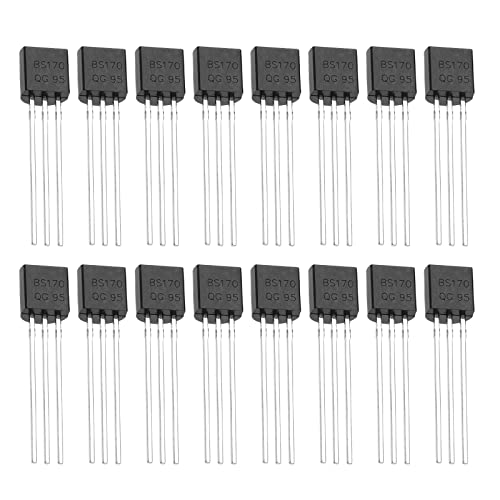 50Pcs BS170 Mosfet Transistor Replacement N Channel Rectifier MOSFET ...