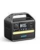 Anker 521 Portable Power Station Upgraded with LiFePO4 Battery, 256Wh 6-Port PowerHouse, 300W ...