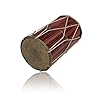 10 x 6 Inch Handmade Wooden & Leather Classical Indian Folk Tabla Drum ...