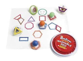 Amazon.com: READY 2 LEARN CE6736 LEARN Giant Stampers - Geometric ...