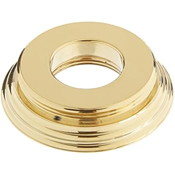 Jones Stephens E0815PB 1-1/2" Tubular Escutcheon Bell Pattern, Polished ...