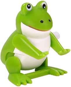 Amazon.com: Warm Fuzzy Toys Wind Up Flipping Frog Novelty: Toys & Games