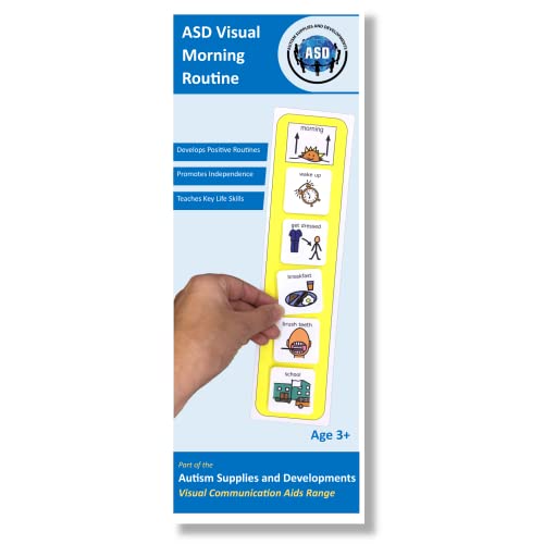 Morning Routine Chart – Visual Cards Morning Timetable Checklist Board ...