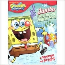Spongebob Squarepants Jumbo Coloring and Activity Book- A Sponge so ...
