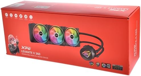 XPG Levante X 360 All-in-One ARGB CPU Liquid Cooler price in Saudi ...