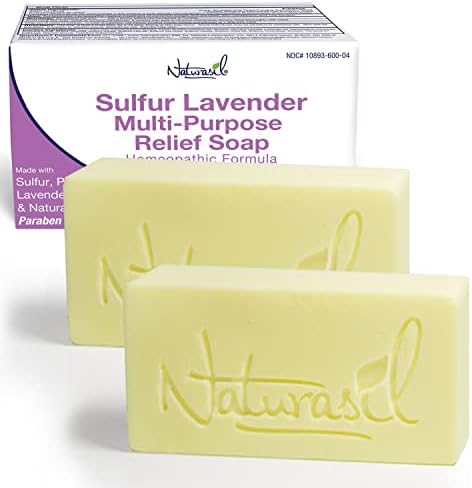 Premium Medicated Sulfur-Lavender Soap 4oz Bonus 2 Pack price in Saudi ...