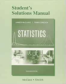 Amazon.com: Student's Solutions Manual for Statistics (9780134081120 ...