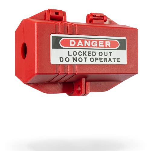 TRADESAFE Plug Lock for Lockout Tagout - 110-125 Volt Power Cord ...