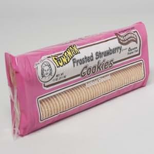 COOKIES FROSTED STRAWBERRY 12 OZ TRAYS 100CT MRS. PURES, Case Pack of ...