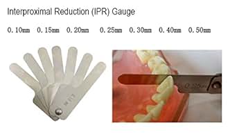 Dental Orthodontic Interproximal Reduction (IPR) Gauge Reciprocating ...