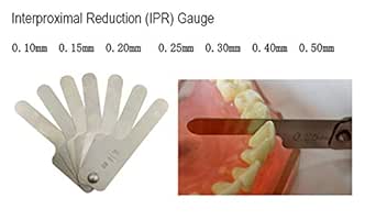 Dental Orthodontic Interproximal Reduction (IPR) Gauge Reciprocating ...