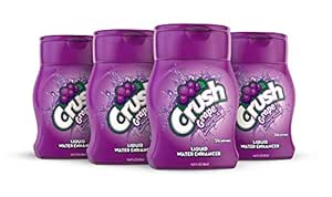 Amazon.com: Crush, Grape, Liquid Water Enhancer – New, Better Taste! (4 ...