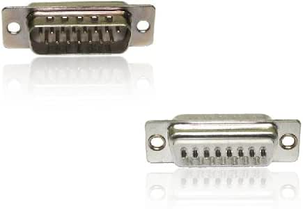 Amazon.com: D15 Male Connector Plug Solder Type: Electronics