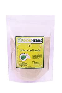 Amazon.com : FoodHerbs Hibiscus leaf Powder (200 gms/0.44 lbs) pure for ...
