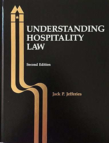 Understanding hospitality law: Jefferies, Jack P: 9780866120500: Amazon ...