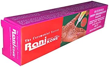 Rani Kone Extra Dark Reddish Henna Mehendi Cone price in UAE | Amazon ...