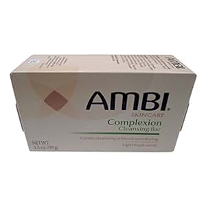 Amazon.com : Ambi Complexion Cleansing Bar Soap, 3.5 oz (Pack of 3 ...