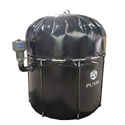 PUXIN 2.65m3 Home Biogas Digester Systems for Back Yard, PVC Biodigester Kit for Research ...