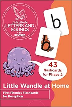 Little Wandle at Home Phonics Flashcards for Reception: Phases 2 and 3 ...