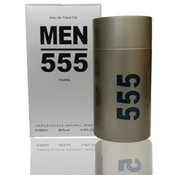 Amazon.com : 555 Men EDT Perfume Paris 3.4 Fl Oz : Eau De Toilettes ...