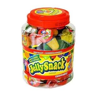 Amazon.com : Jelly Snack Candy 100 Count Jar : Grocery & Gourmet Food