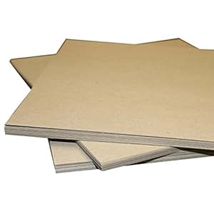 Amazon.com: 8.5x11 22PT Chipboard 200 Pack | .022 Thickness | Brown ...