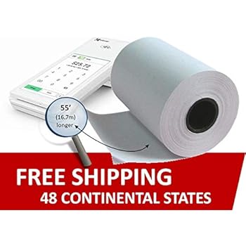 Amazon.com : Clover Mini Receipt Paper and Mobile Printer 2 1/4 x 80 ...