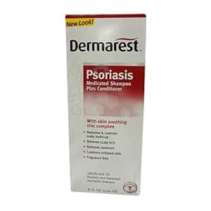 DERMAREST Psoriasis Medicated Shampoo plus Conditioner, 8 OZ: Amazon ...