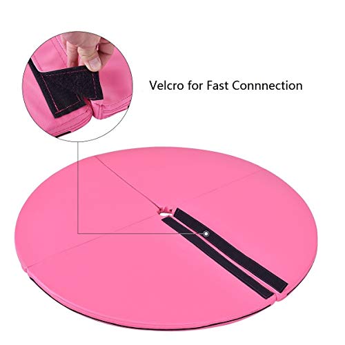 Mua Tangkula Pole Dance Mat, Foldable Round Crash Mat with EPE Foam ...